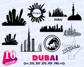 DUBAI SVG Uae Svg Arab Svg Burj Khalifa Svg Dubai - Etsy