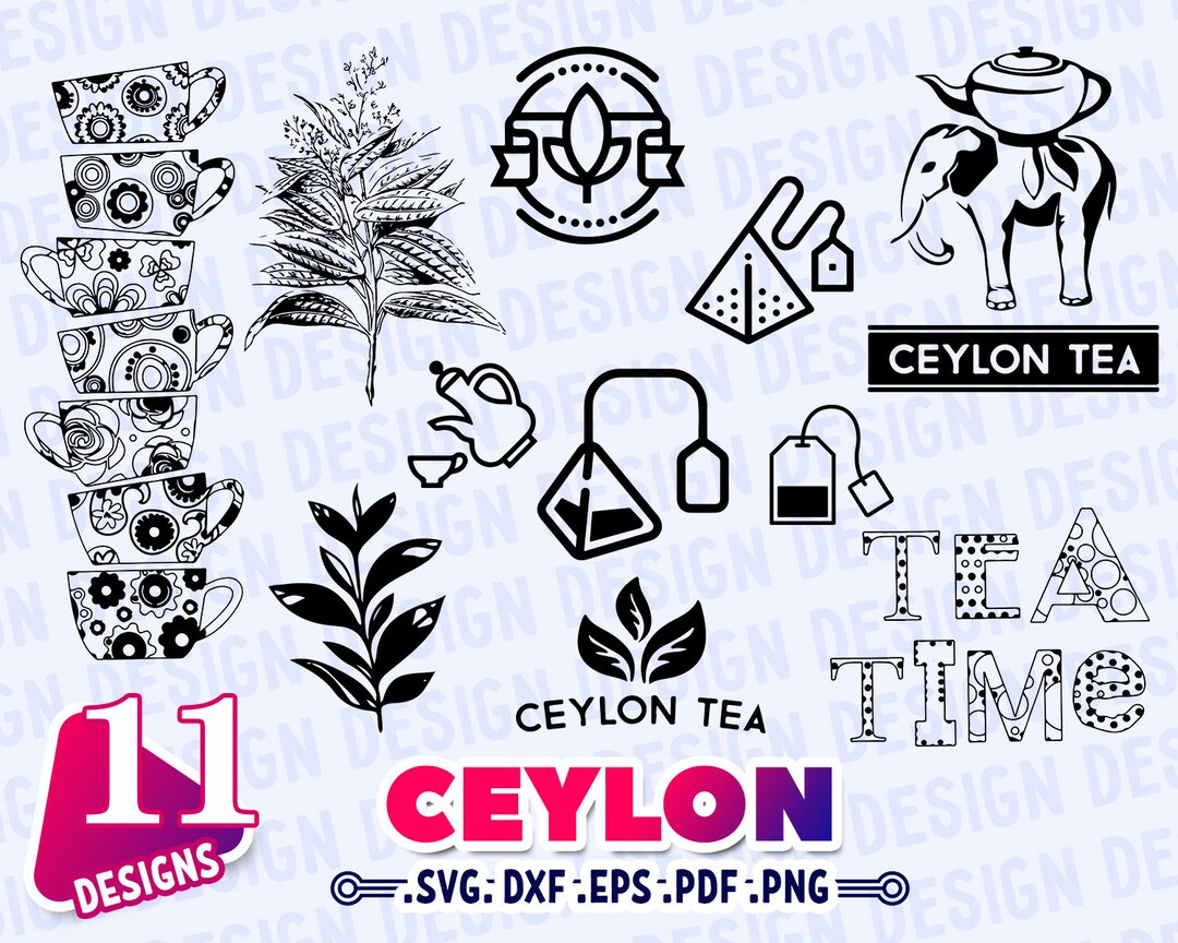 CEYLON SVG, Ceylon, Ceylon Tea, Ceylon Blue Sapphire, Ceylon Black Tea ...