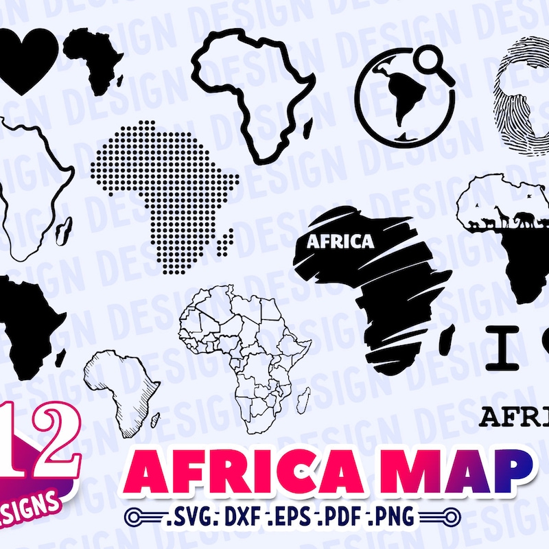 African Svg - Etsy