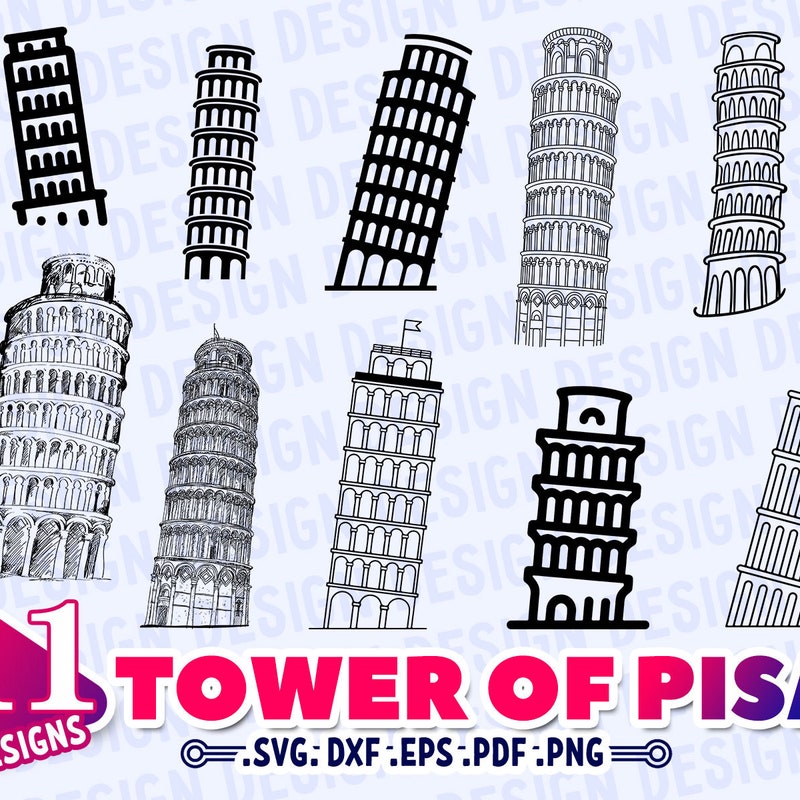 Pisa Tower - Etsy