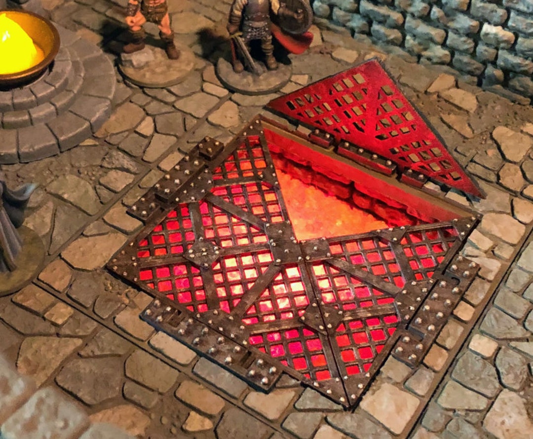 Pit of Doom, 3D Printed Terrain From Fat Dragon Games, Ultimate ...