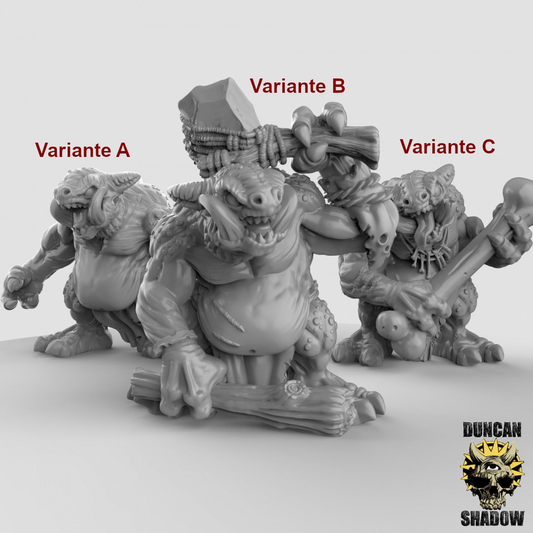Goblin Troll • 32mm • Tabletop • D&D • Dungeons and Dragons ...