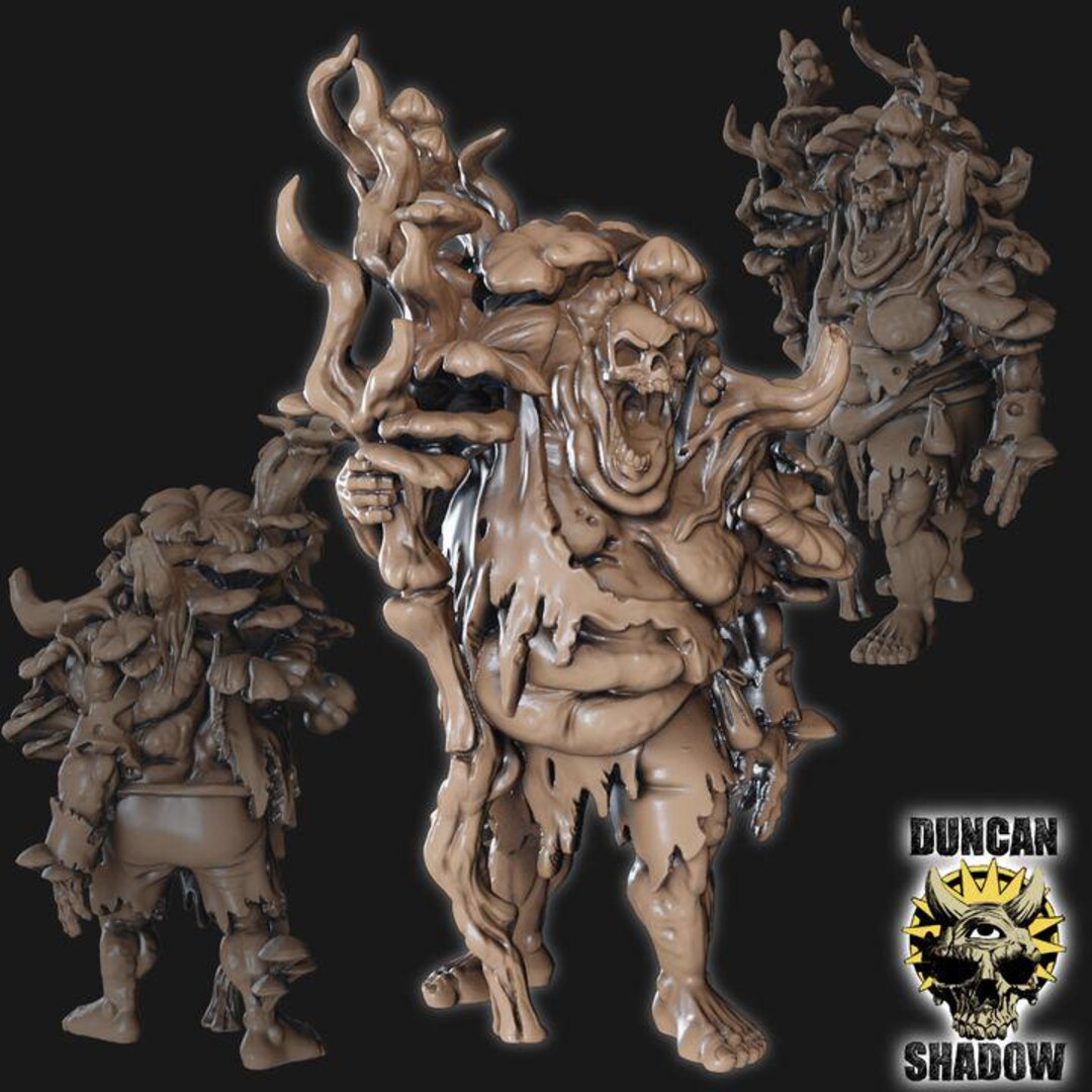Fungus Witch • 32mm • Tabletop • Fantasy • Gaming • D&D • Dungeons and ...