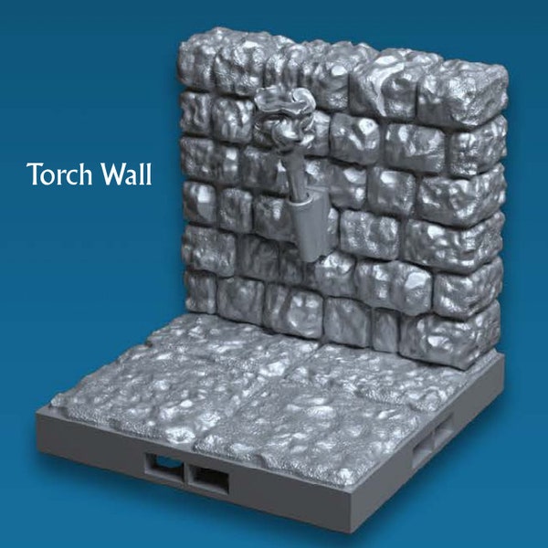 Dungeon Wall Torch - Etsy