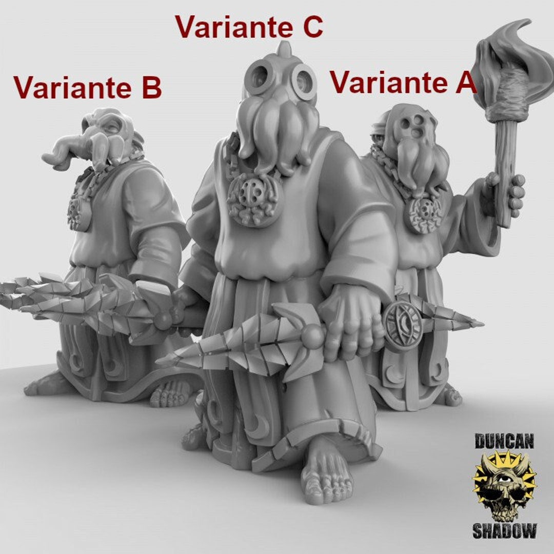 Mythos Cultist With Dagger 32mm Tabletop D&D Dungeons and Dragons ...