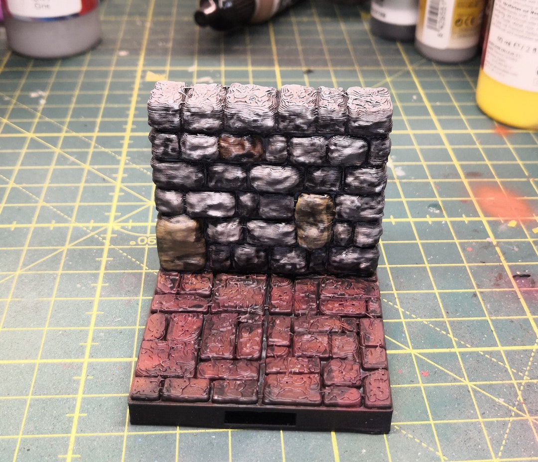 Castle Wall, 3D Printed Terrain From Fat Dragon Games, Ultimate ...