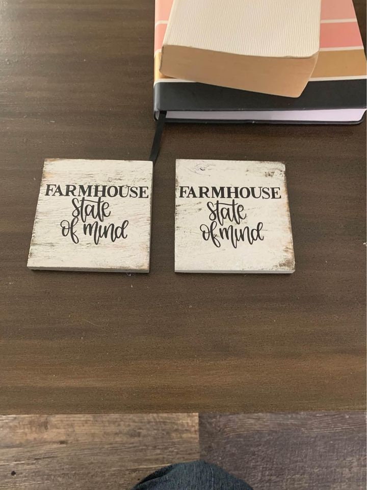 Farmhouse Rustic Coaster Labels DIY Labels Label for - Etsy