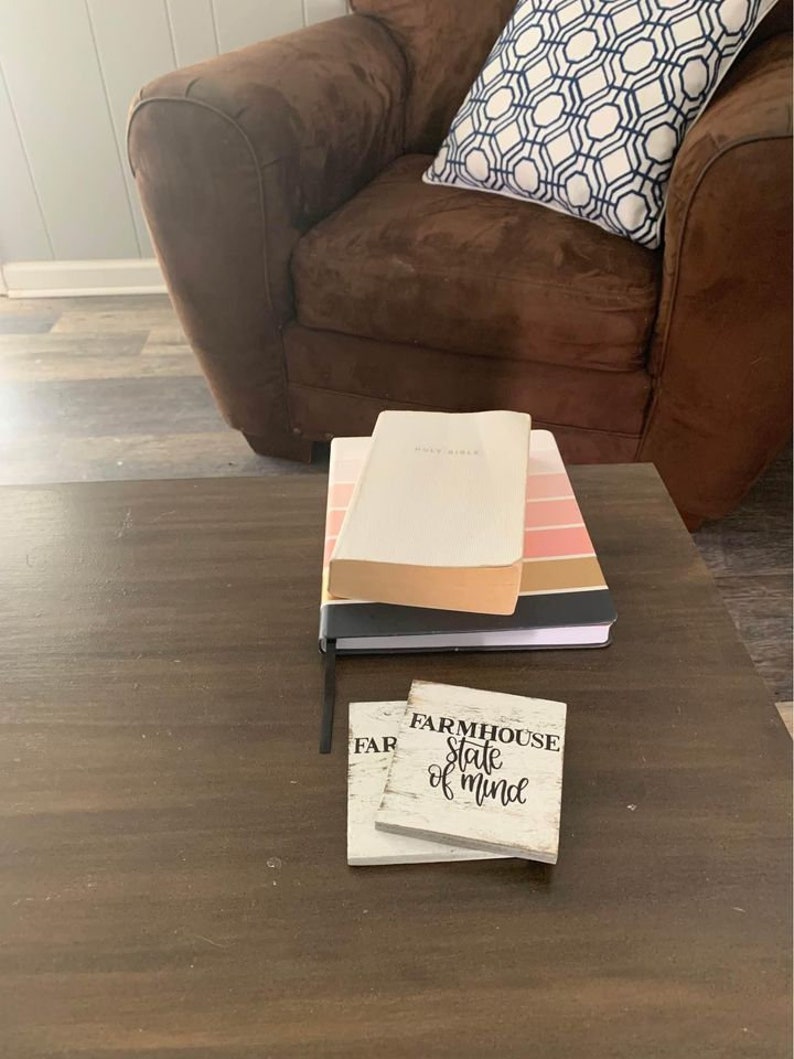 Farmhouse Rustic Coaster Labels DIY Labels Label for - Etsy