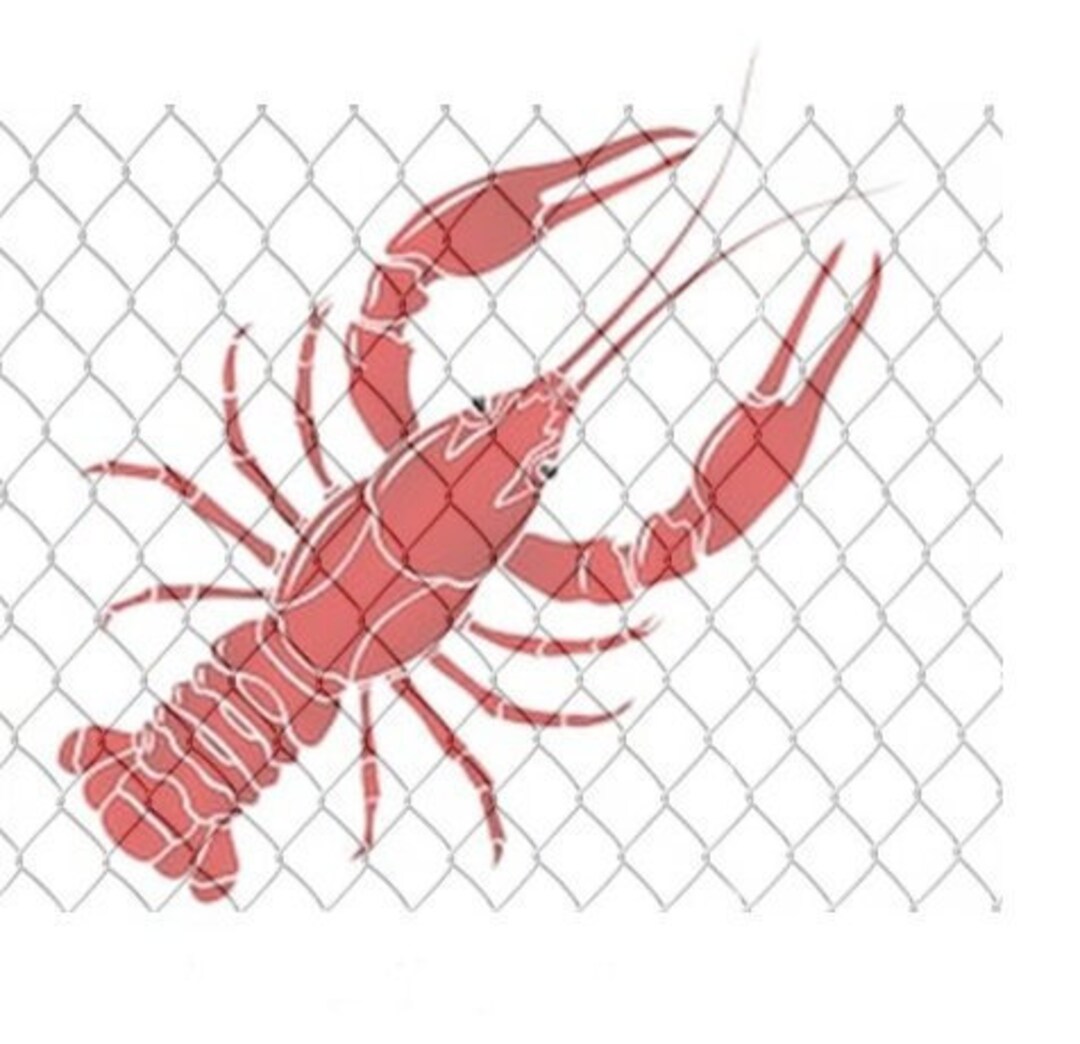 Crawfish SVG, Seafood SVG, Louisiana SVG, Crawfish Sticker, Louisiana ...