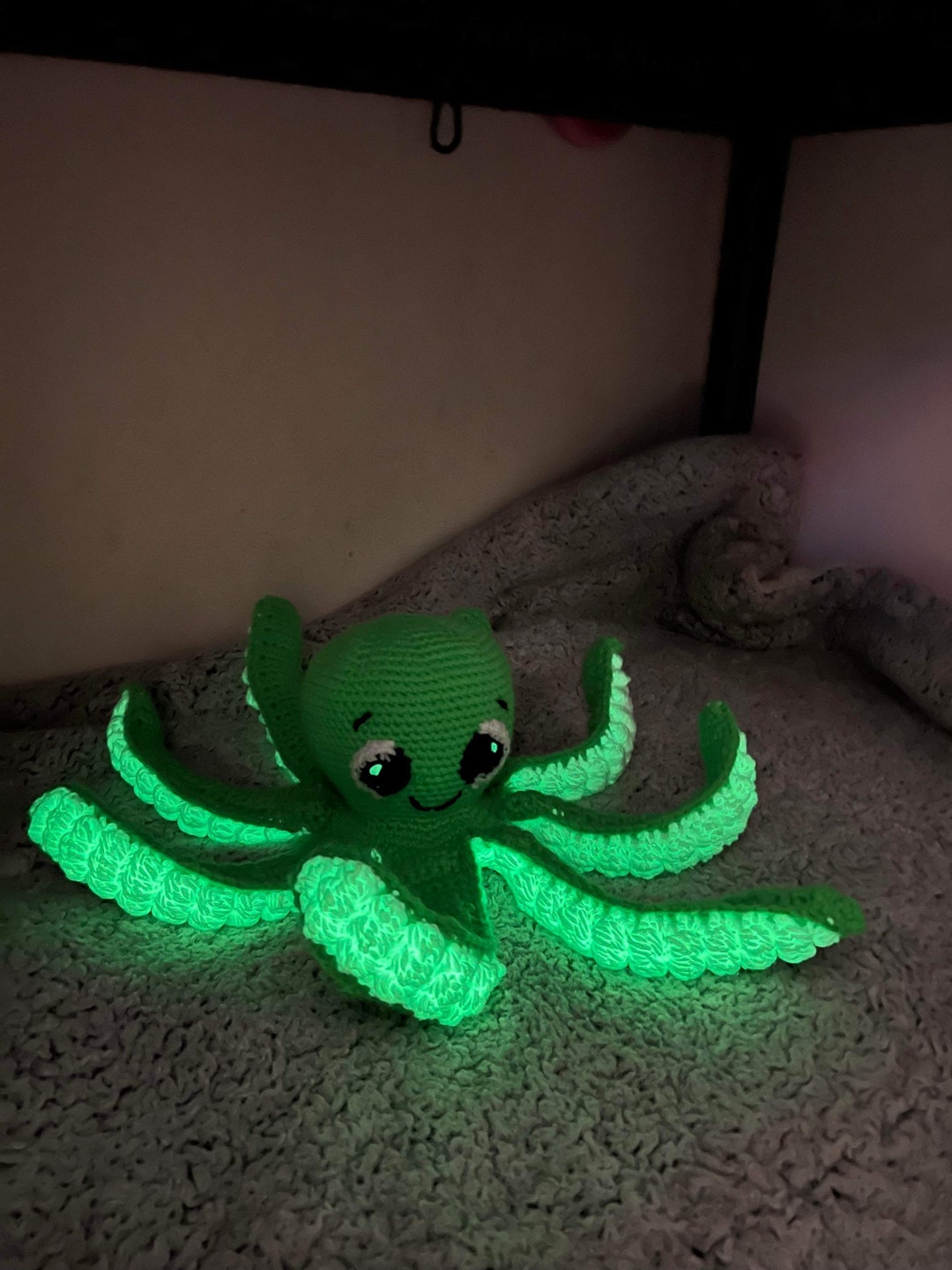 Glow in the Dark Octopus - Etsy