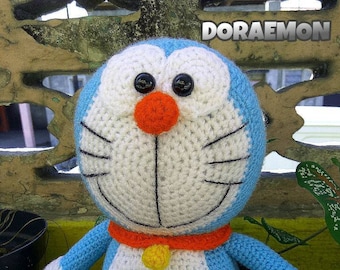 Crochet Amigurumi Pattern Doraemon - PDF (english) - Etsy