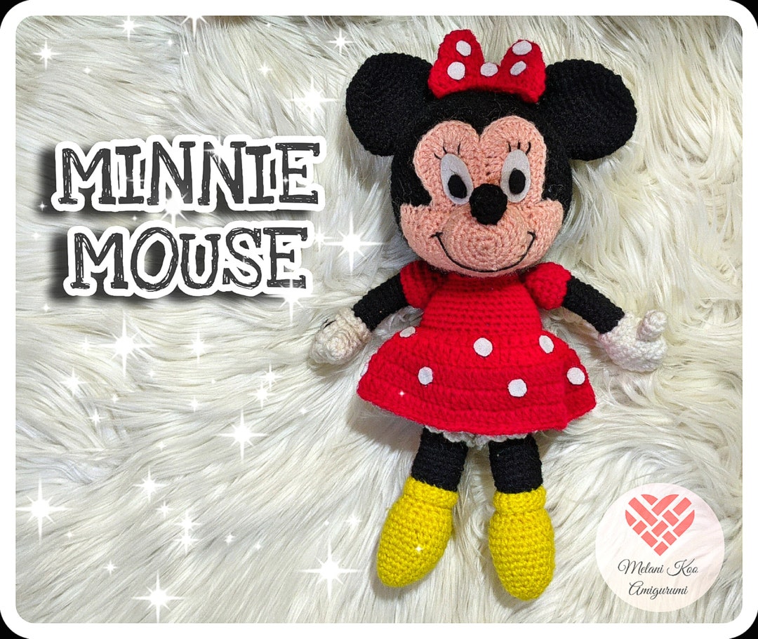 Minnie Mouse Amigurumi Pattern - Etsy