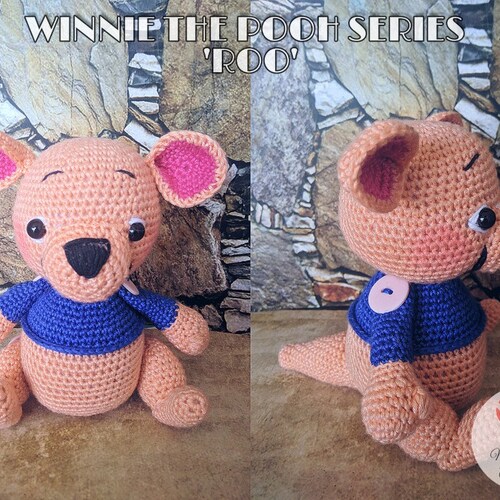 ROO Amigurumi Pattern winnie the Pooh Series - Etsy