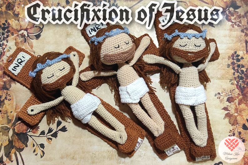 Crucifixion of Jesus Amigurumi Pattern - Etsy