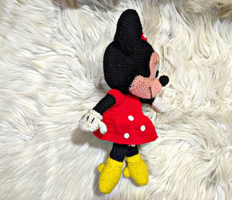 Minnie Mouse Amigurumi Pattern - Etsy