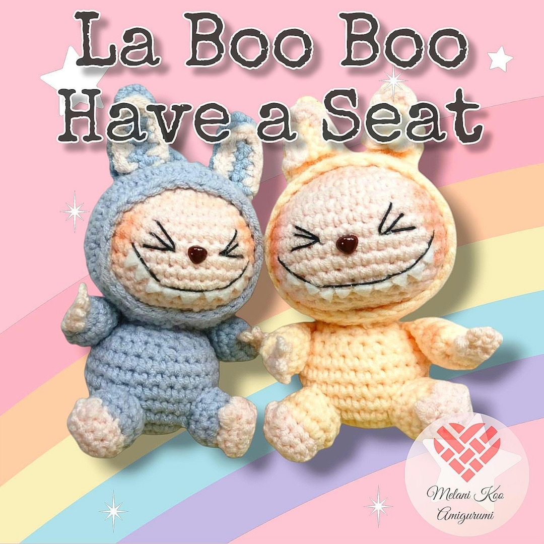 La Boo Boo Have a Seat Amigurumi Pattern - Etsy