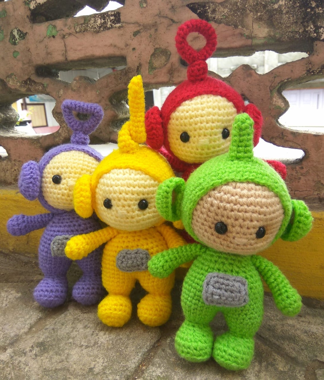 Teletubbies Amigurumi Pattern Complete With Toys - Etsy