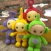 Teletubbies Amigurumi Pattern Complete With Toys - Etsy