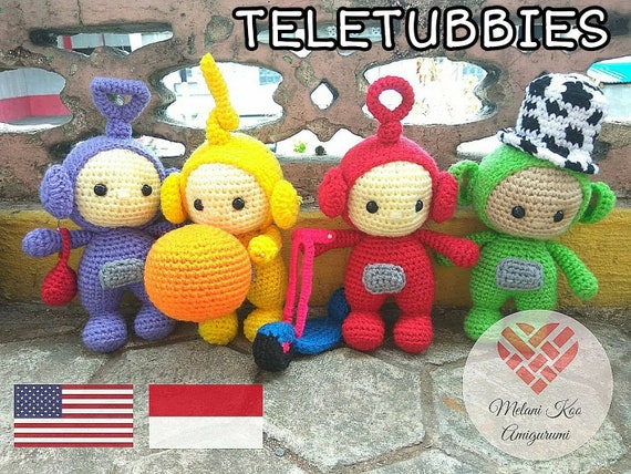 Teletubbies Knitting Pattern Teletubbies Amigurumi Tejidos A Crochet