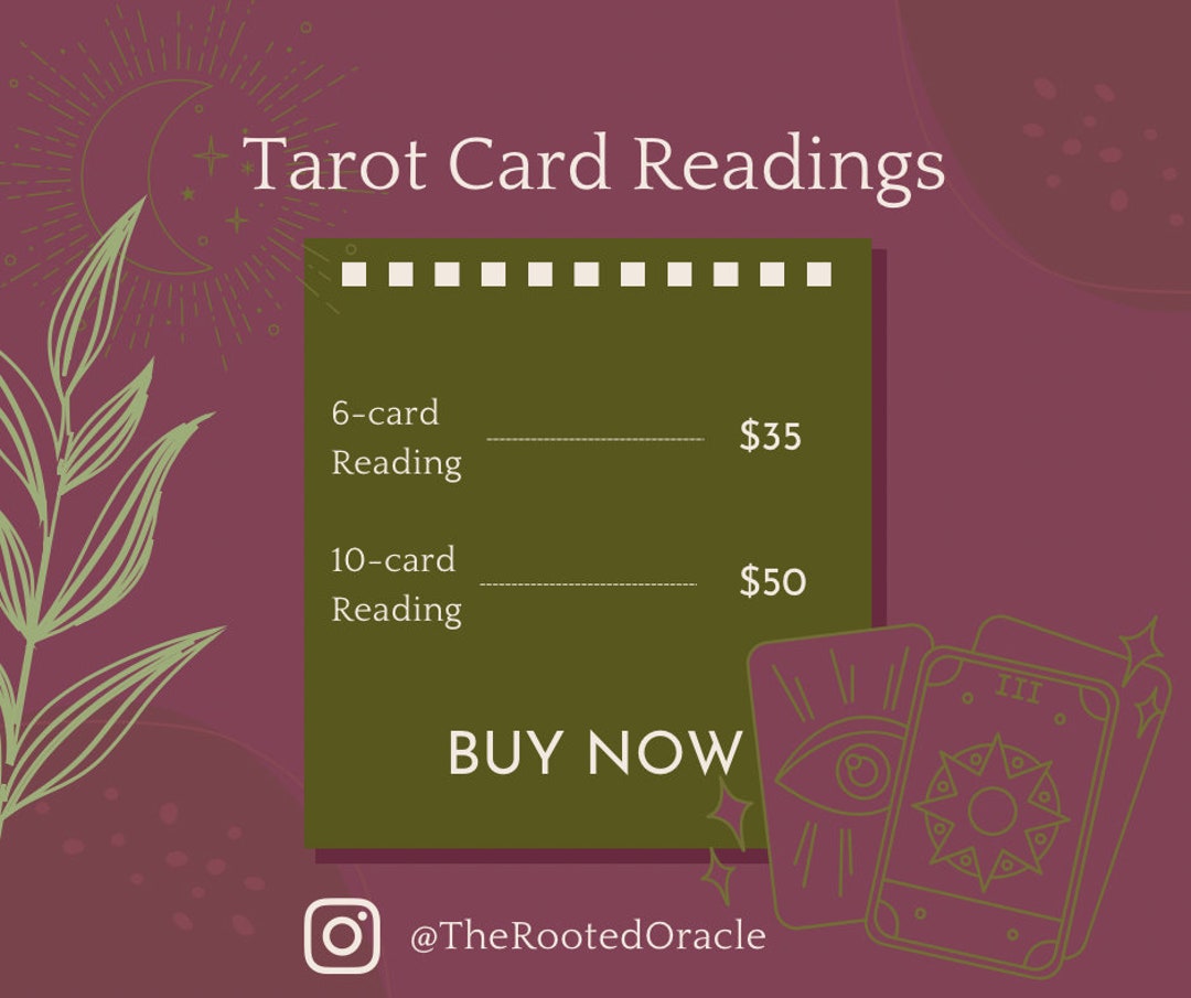 10-card Tarot Reading - Etsy