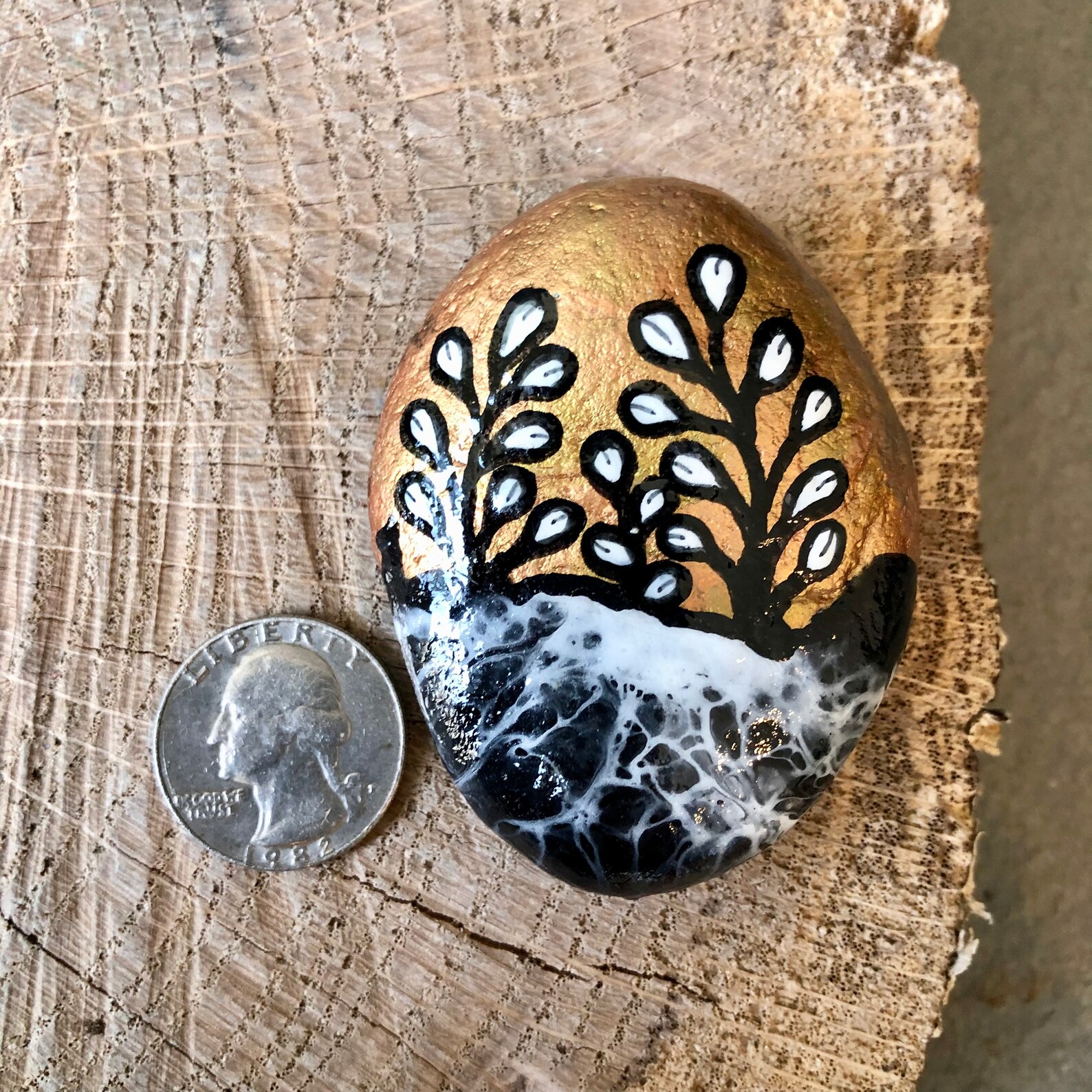 Hand Painted Rocks Original Artwork on Stones. Collectible | Etsy