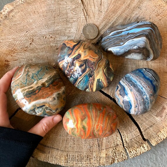 Hand Painted Smooth Rocks