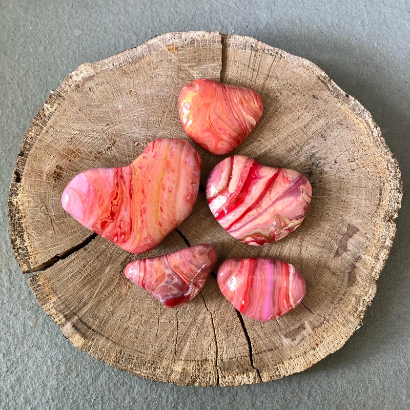 Heart Shaped Rocks - Etsy