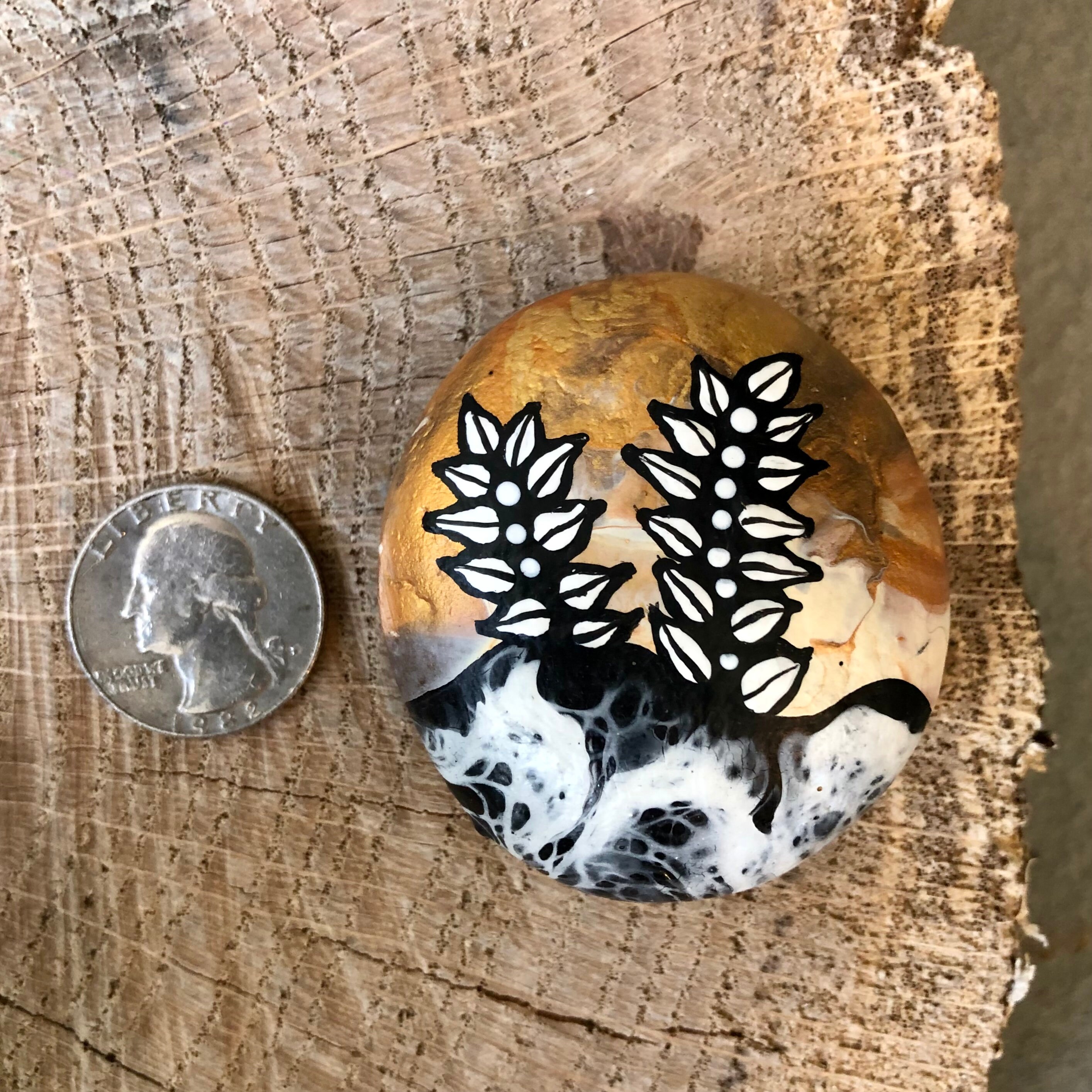 Hand Painted Rocks, Original Artwork on Stones. Collectible Art That ...