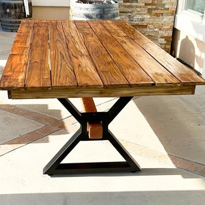 X Beam Table Legs - Etsy