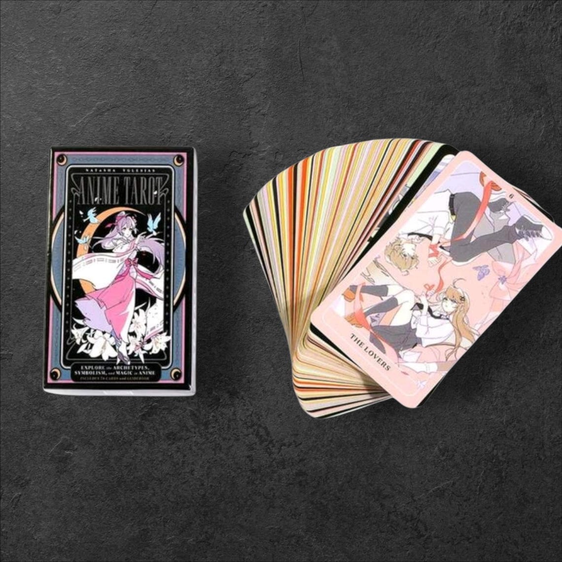 Anime Tarot Deck - Etsy