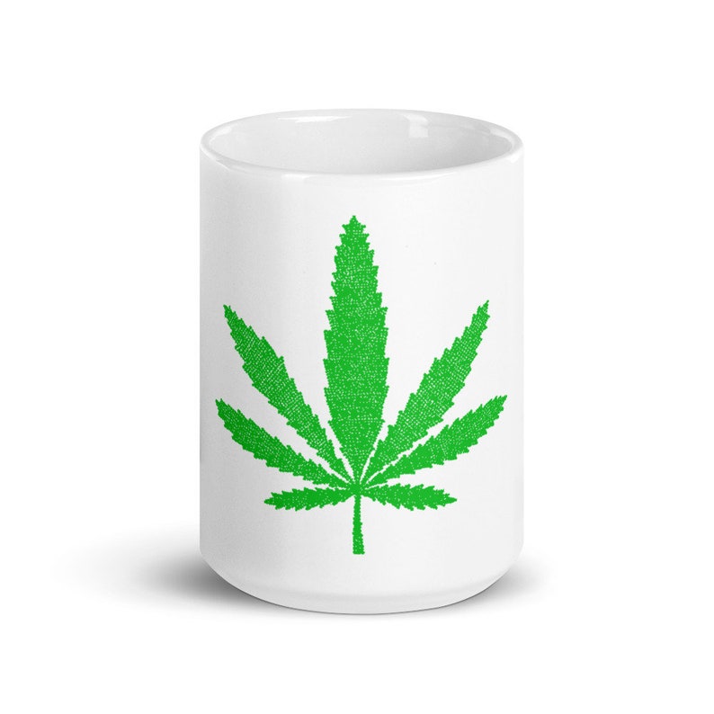 Marijuana Leaf Mug - Etsy