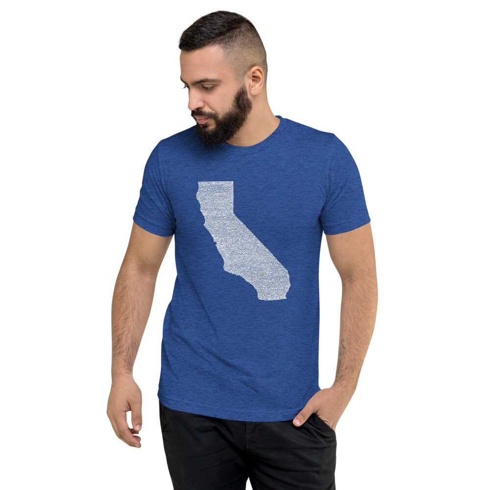 California State Men's Short Sleeve T-shirt - Etsy
