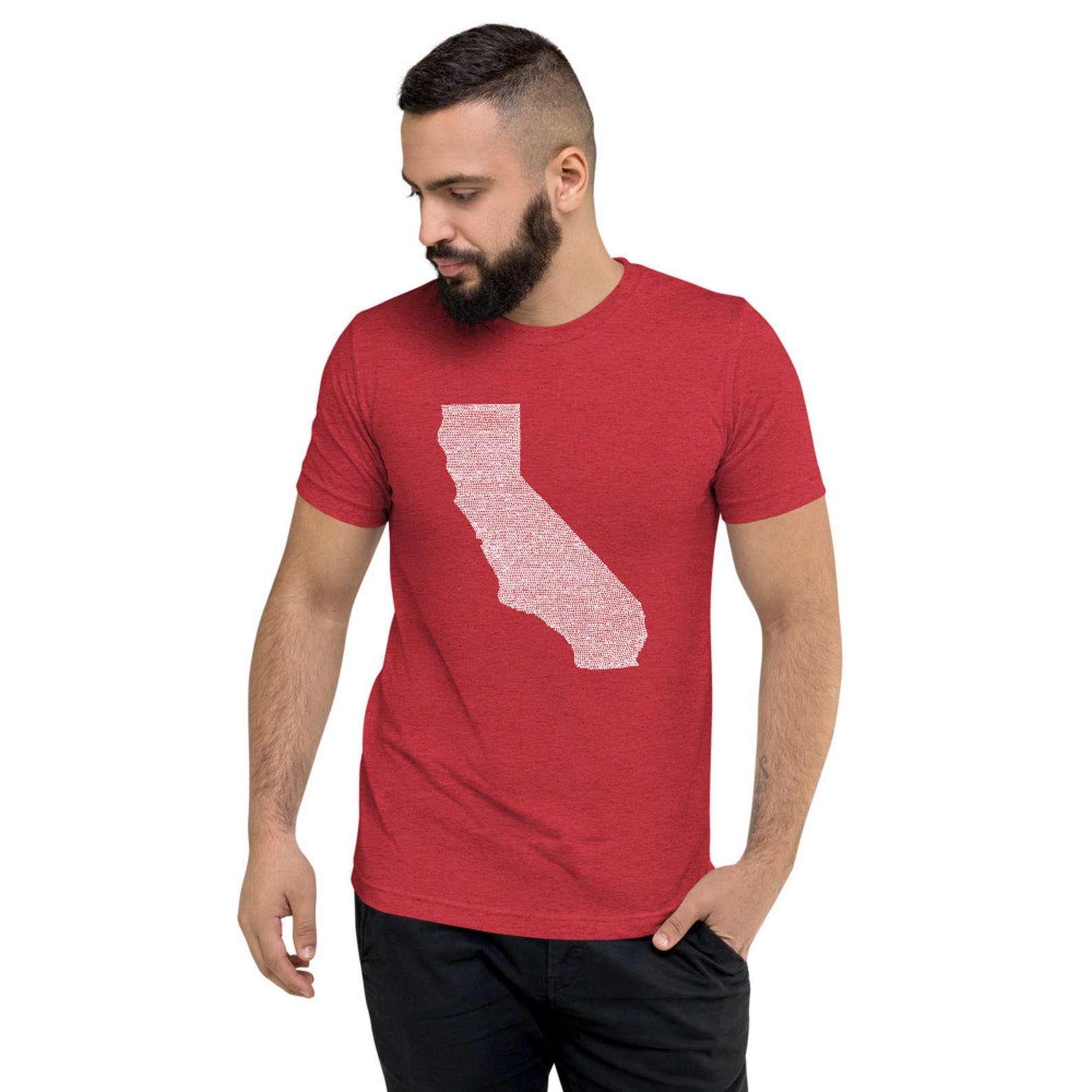 California State Men's Short Sleeve T-shirt - Etsy
