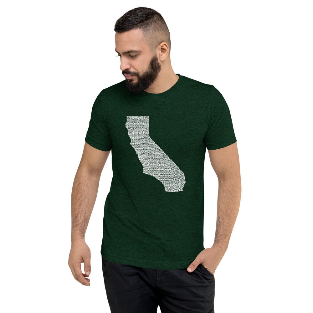 California State Men's Short Sleeve T-shirt - Etsy