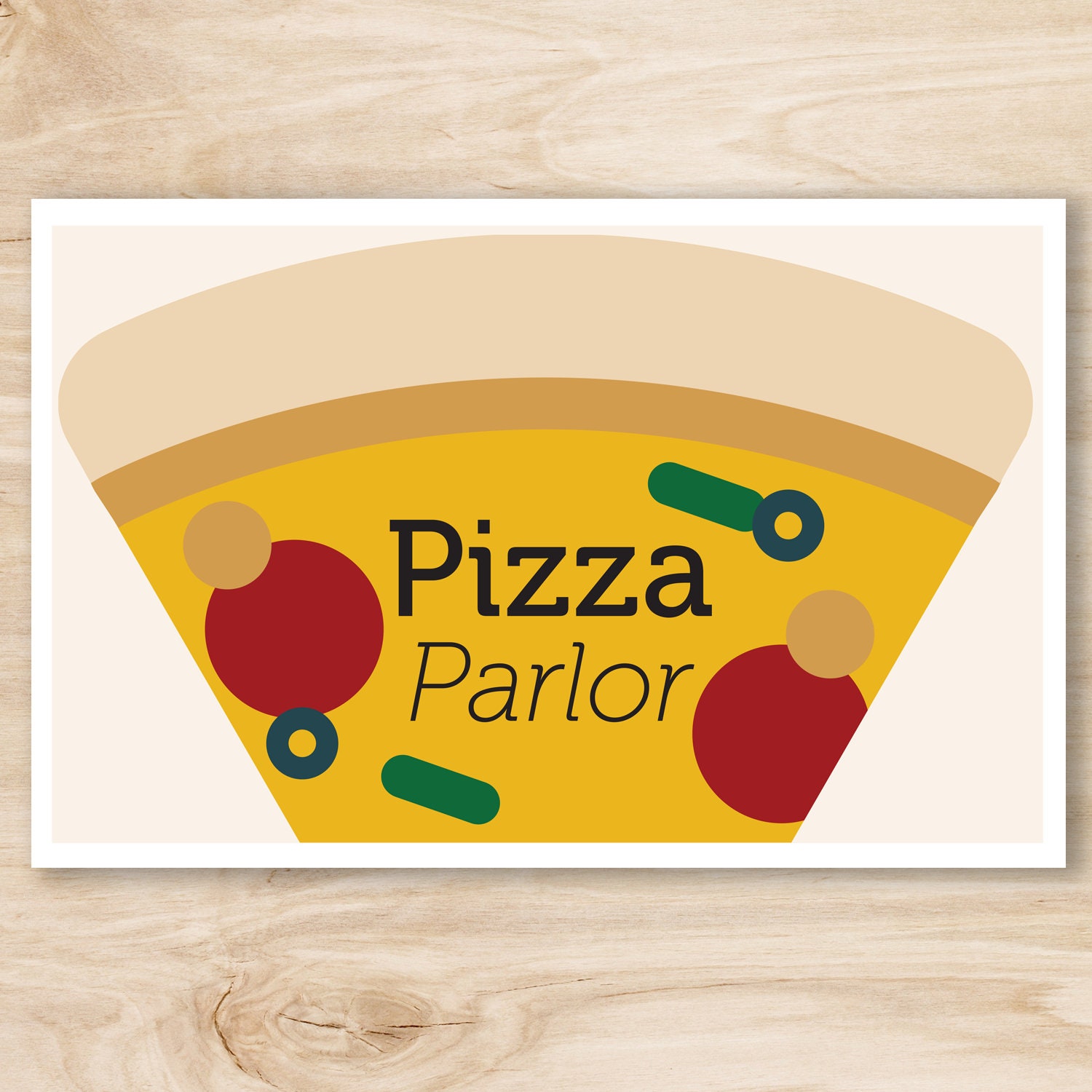 Pizza Parlor Printable, Imaginative Play, Pretend Play, Kids, PDF ...