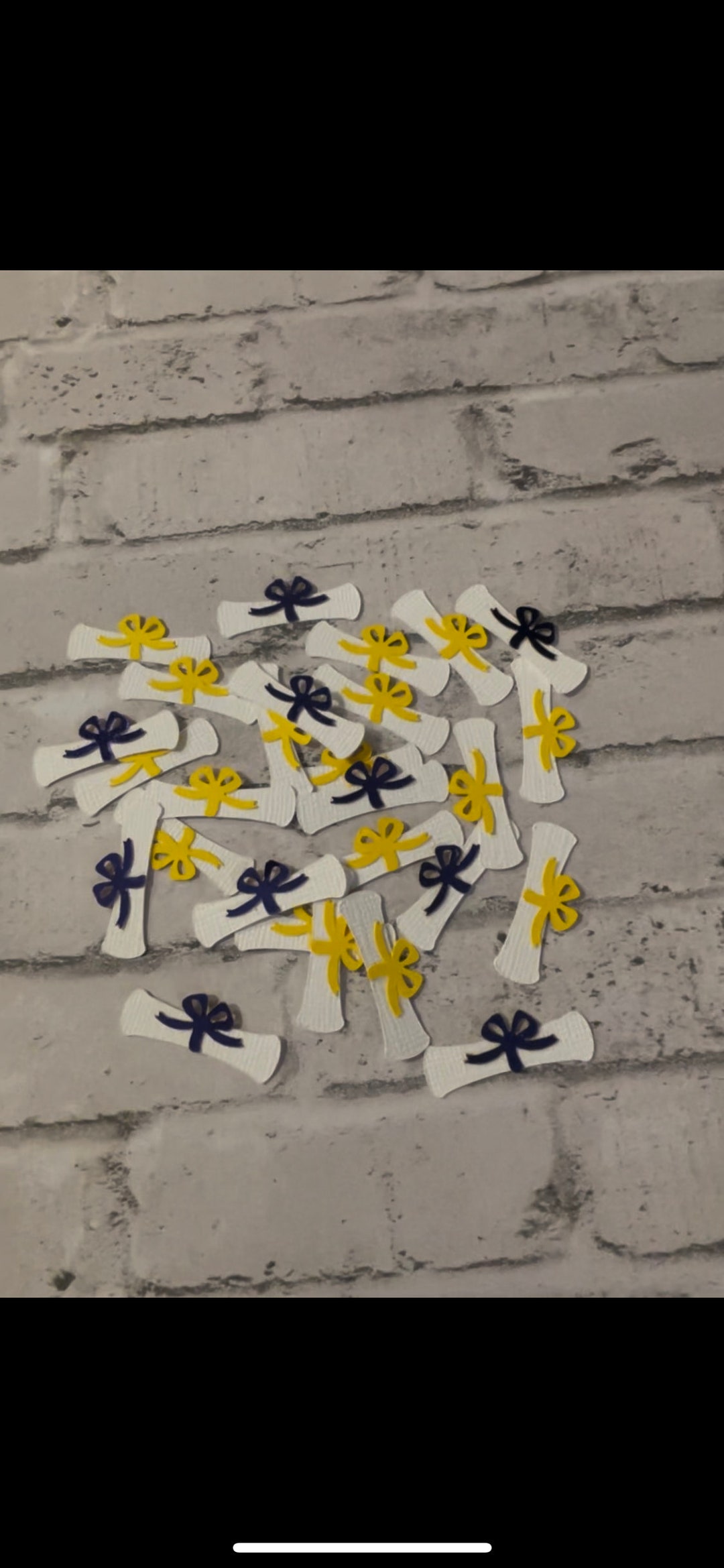 Confetti | Graduation Scroll Diploma Confetti | Party Decor ...