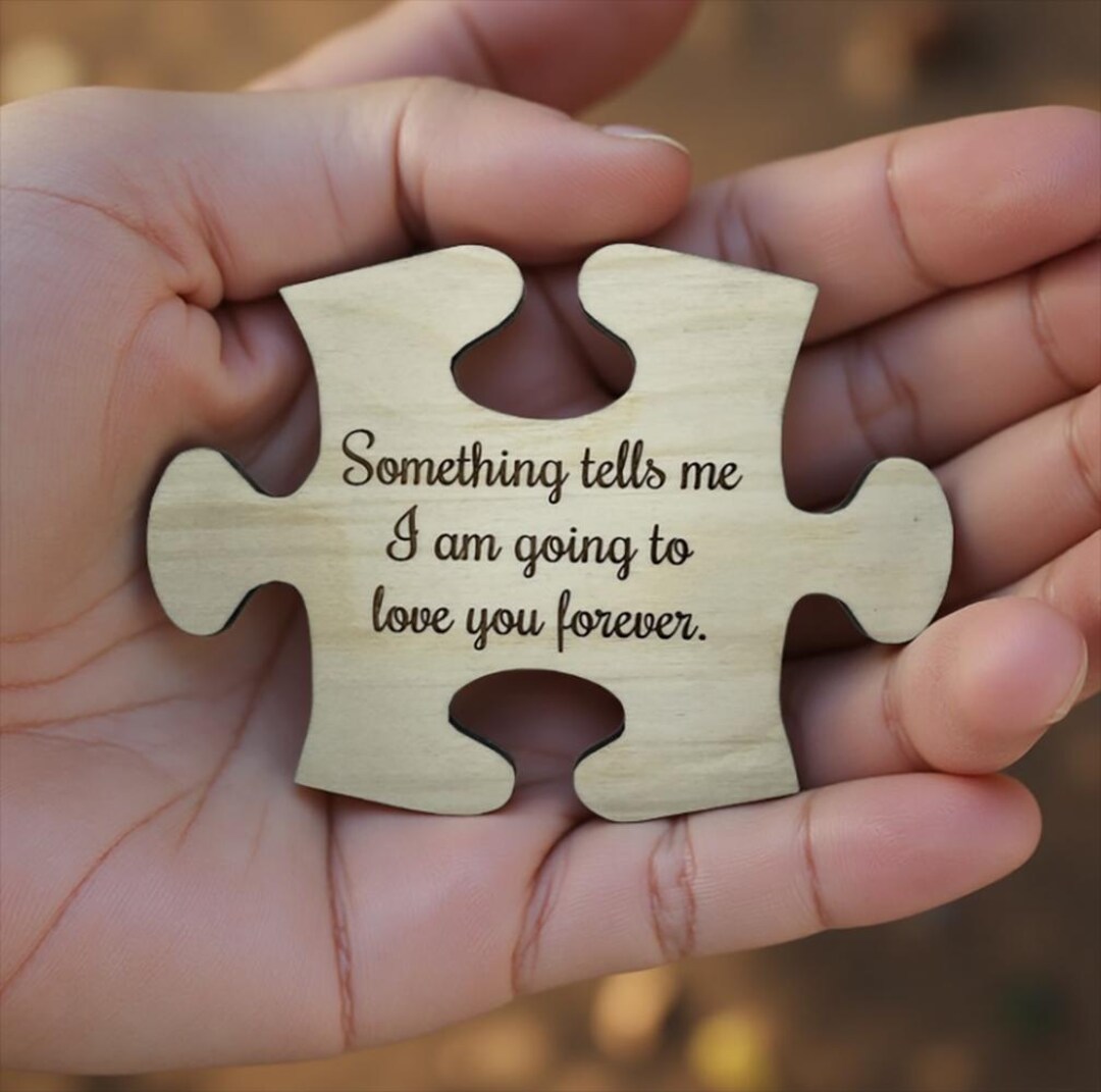 Personalized Jigsaw Puzzle Piece | Symbolic Gift | Life Token | Puzzle ...