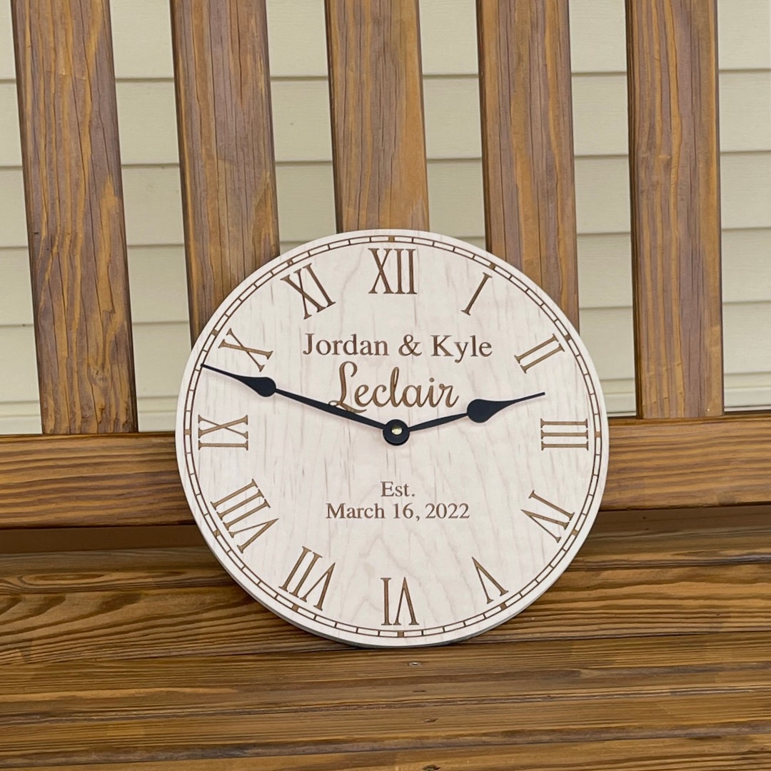 Wood Clocks Rustic Home Decor | Wood Clocks for Wall | Wooden Clocks ...