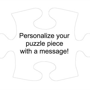Personalized Jigsaw Puzzle Piece | Symbolic Gift | Life Token | Puzzle ...