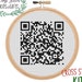 Rickroll Qr Code Cross Stitch Pattern. Never Gonna Give You up Rick ...
