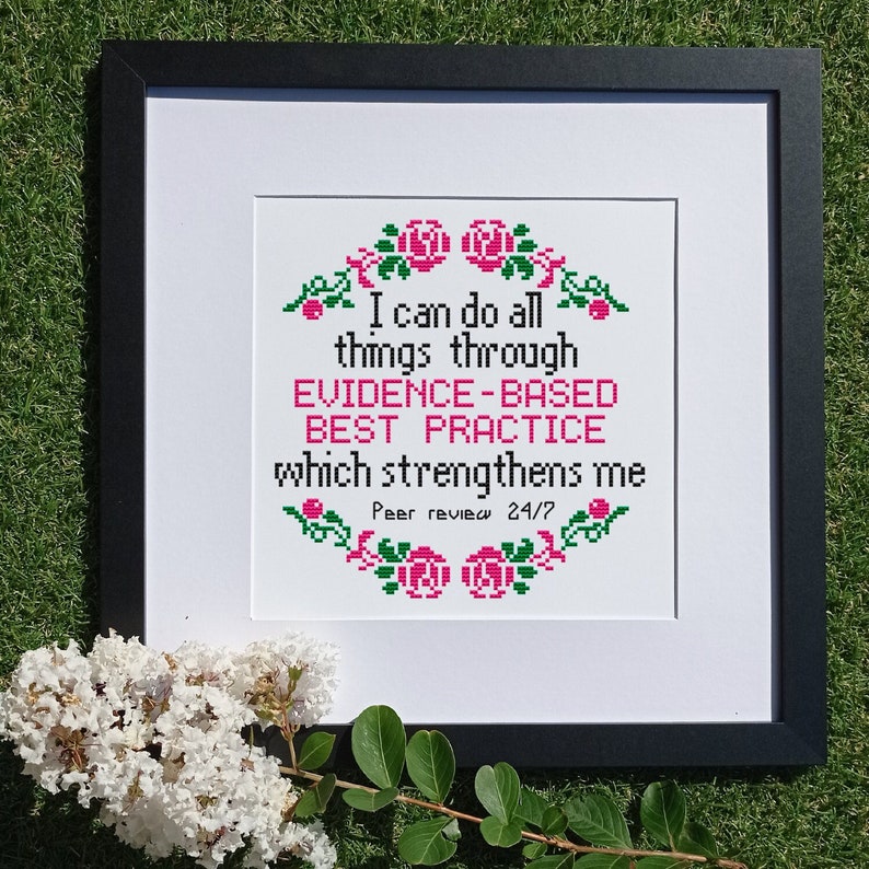 I Can Do All Things Through Evidence-based Best Practice Which - Etsy