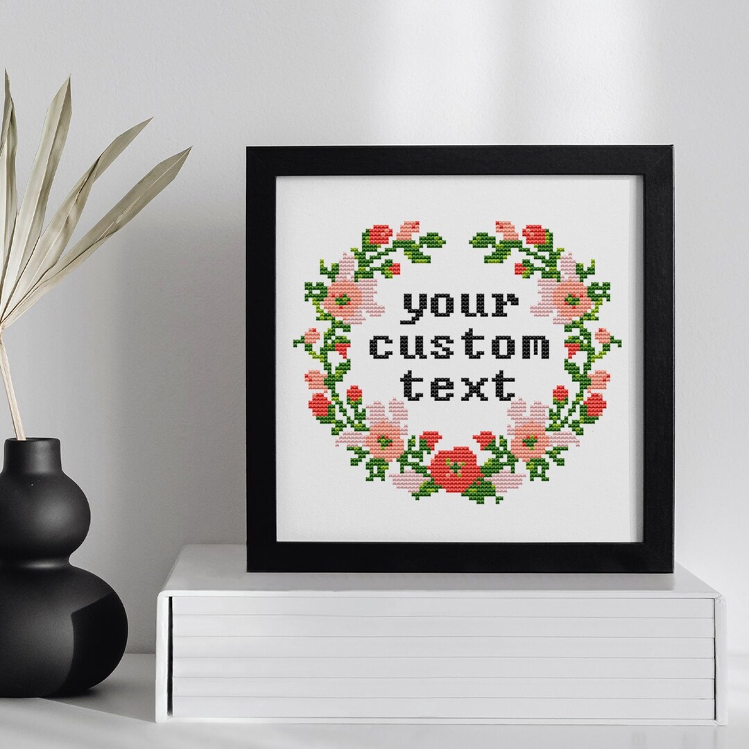 Custom Text Here. Your Custom Words Canvas Print. Wall Art Decor. Your ...