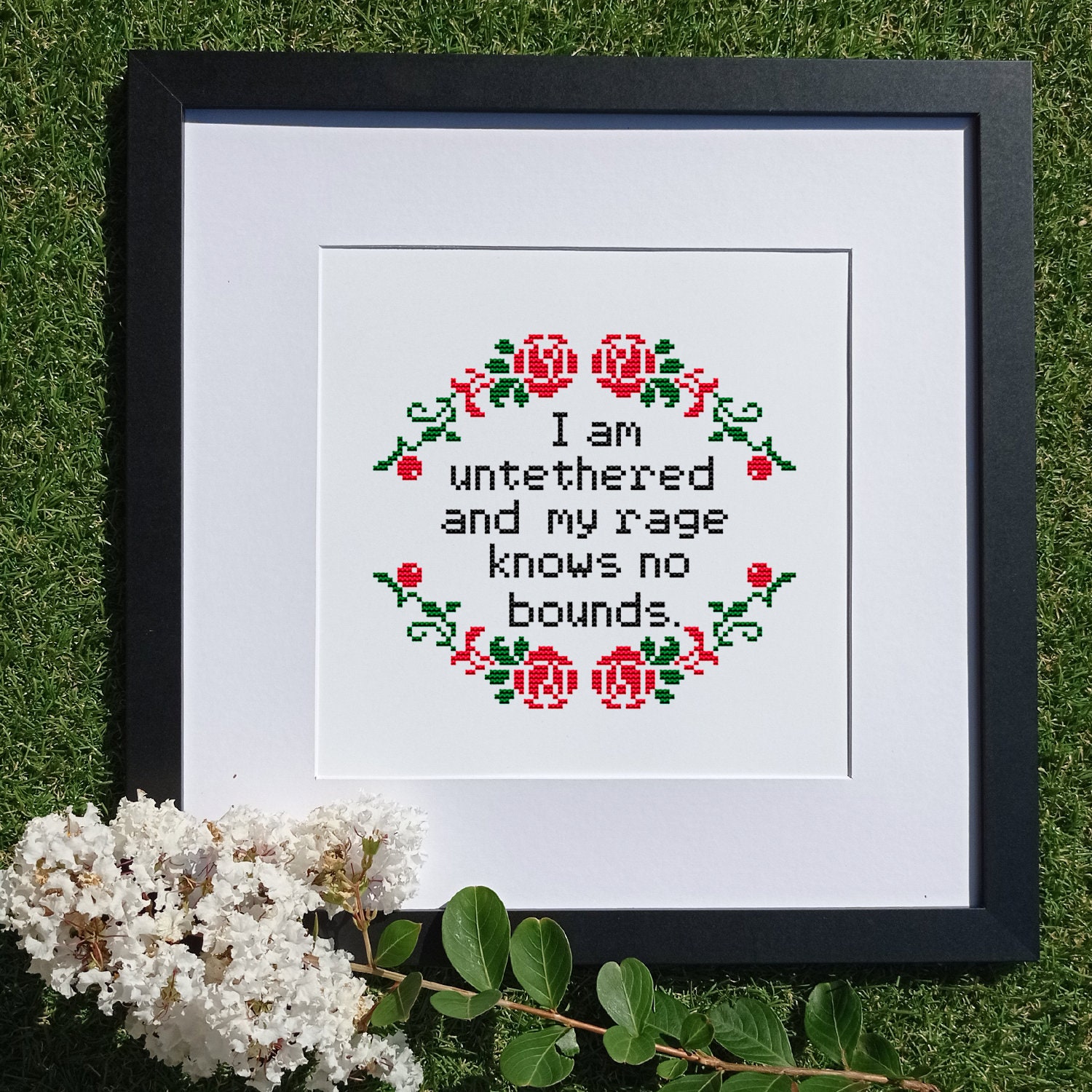 I Am Untethered and My Rage Knows No Bounds. Wall Art Decor. - Etsy