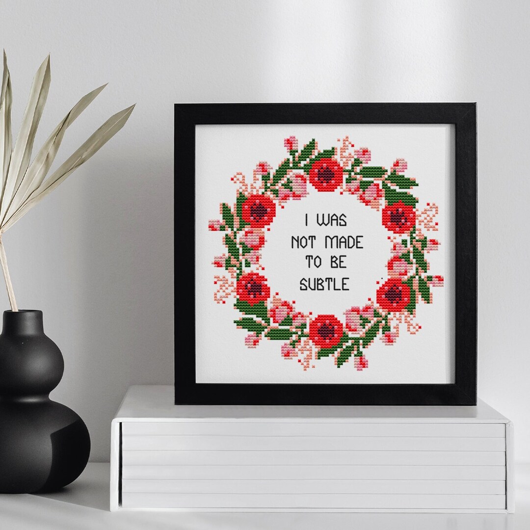 I Was Not Made to Be Subtle. Feminist Art. Feminist Quote. Gift for Her ...