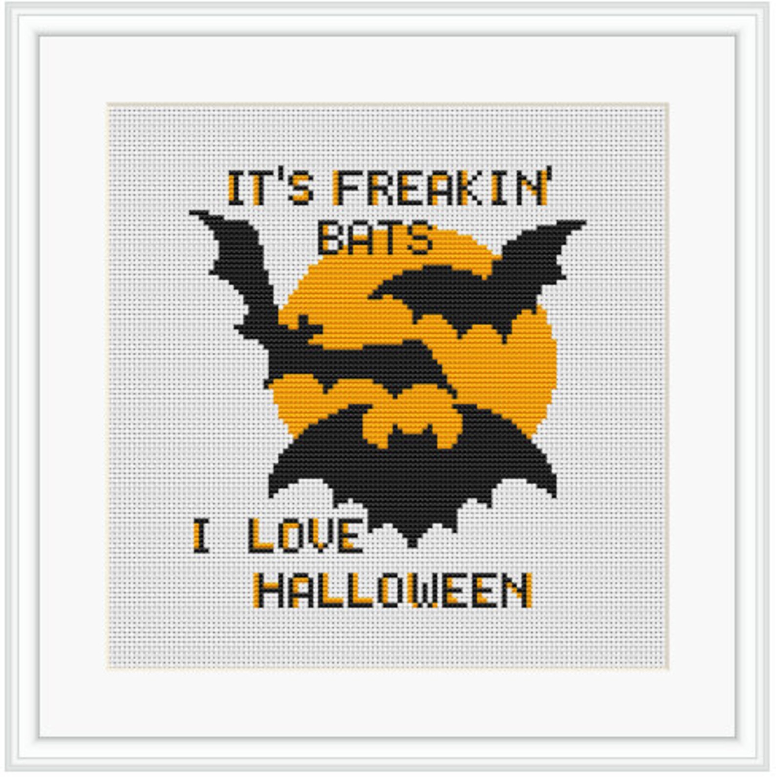 It's Freakin' Bats I Love Halloween//funny - Etsy