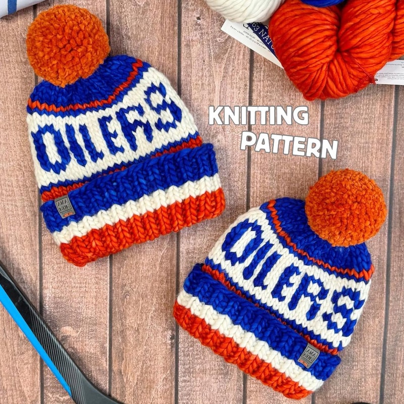 Hockey Knitting Patterns - Etsy