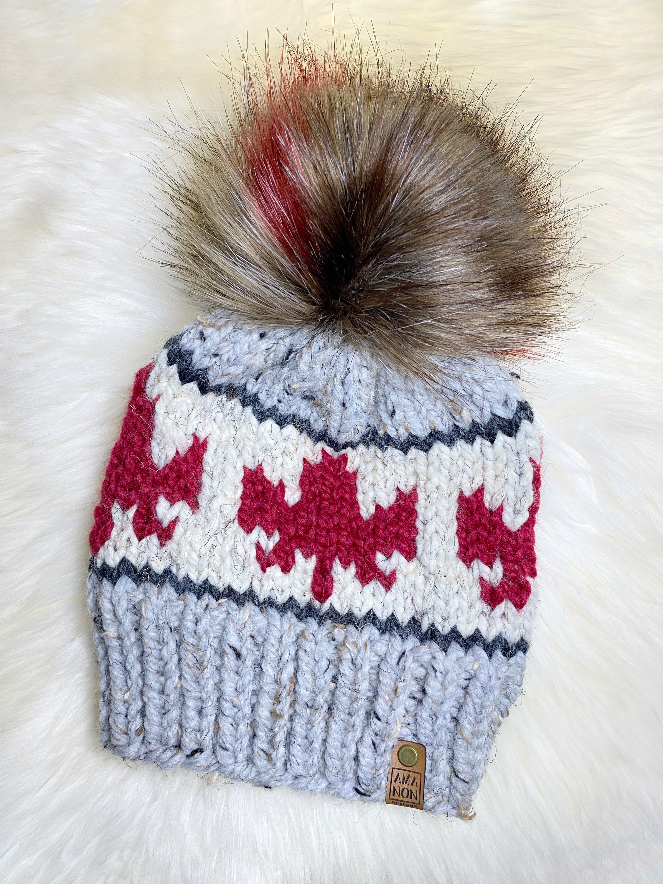 The Great White North Toque. Canadian Vintage Winter Hat. | Etsy