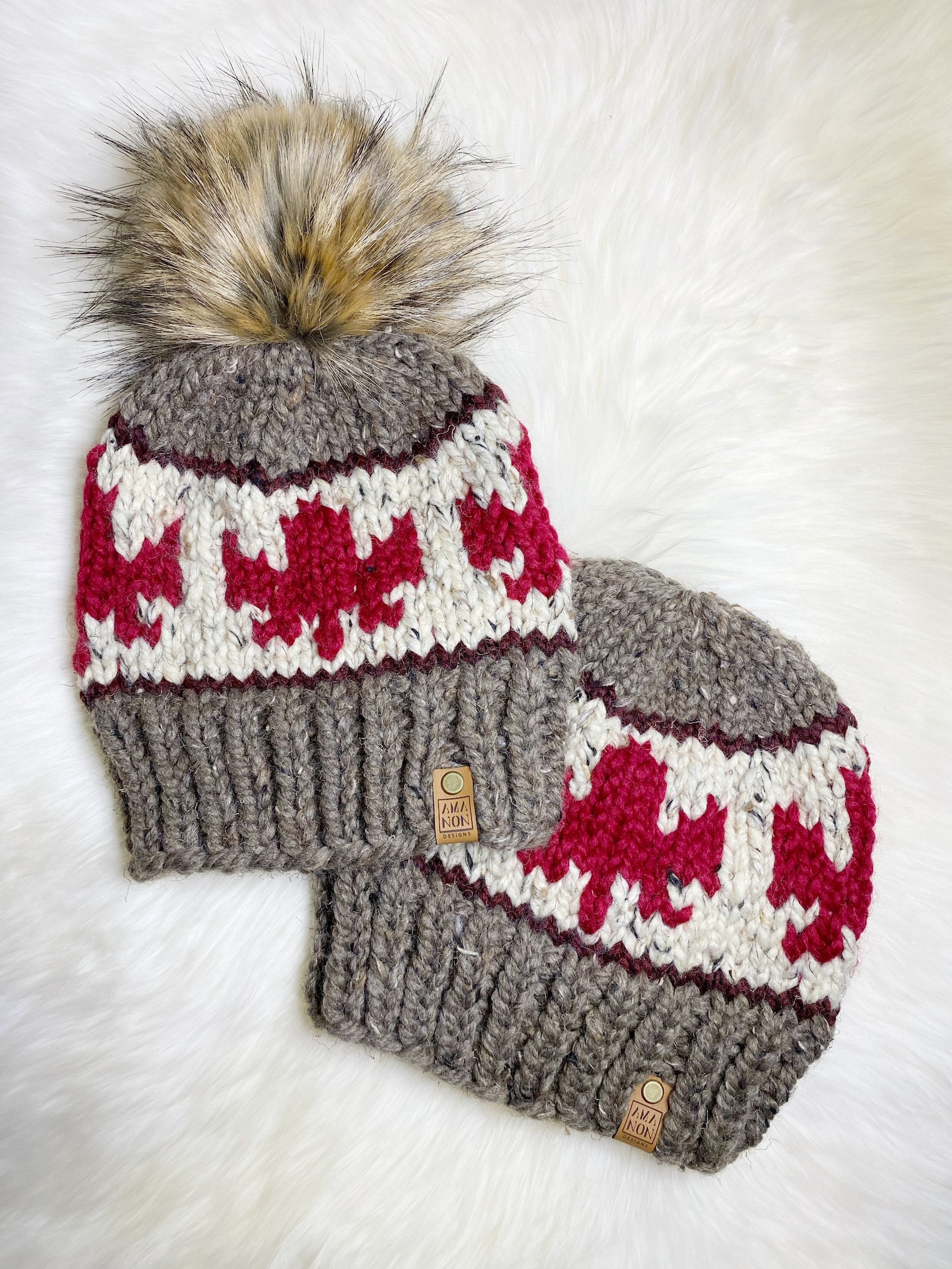 The Great White North Toque. Canadian Vintage Winter Hat. - Etsy Canada