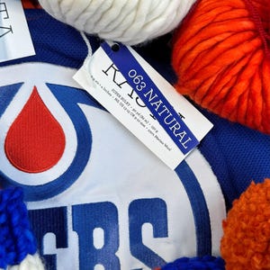 Hockey Team Inspired Toque Handmade With Merino Wool in Different Sizes ...