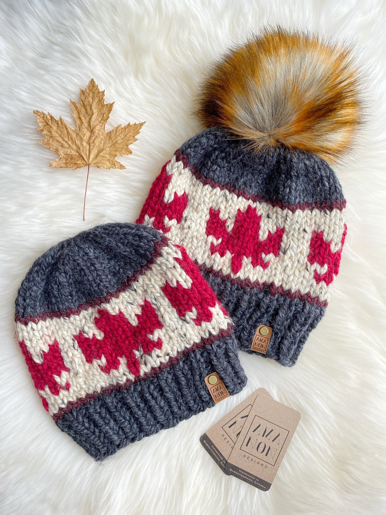 The Great White North Toque. Canadian Vintage Winter Hat. - Etsy Canada